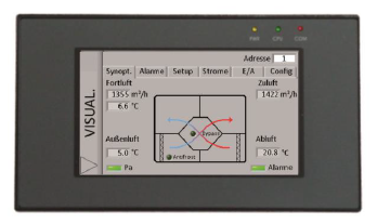 mögliche Bedieneinheiten für die Reihe ComfoAir Maxi / MaxiFlat – Zehnder Group Deutschland GmbH